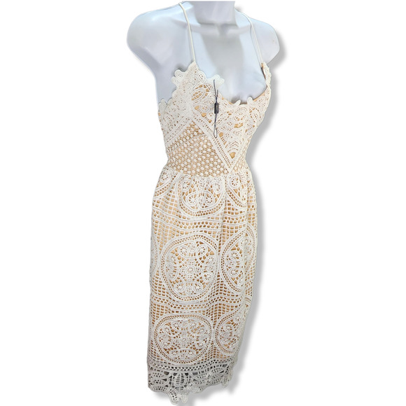 Chicwish | Dresses | Chic Wish Dress Womens Xsmall White Boho Hippie ...